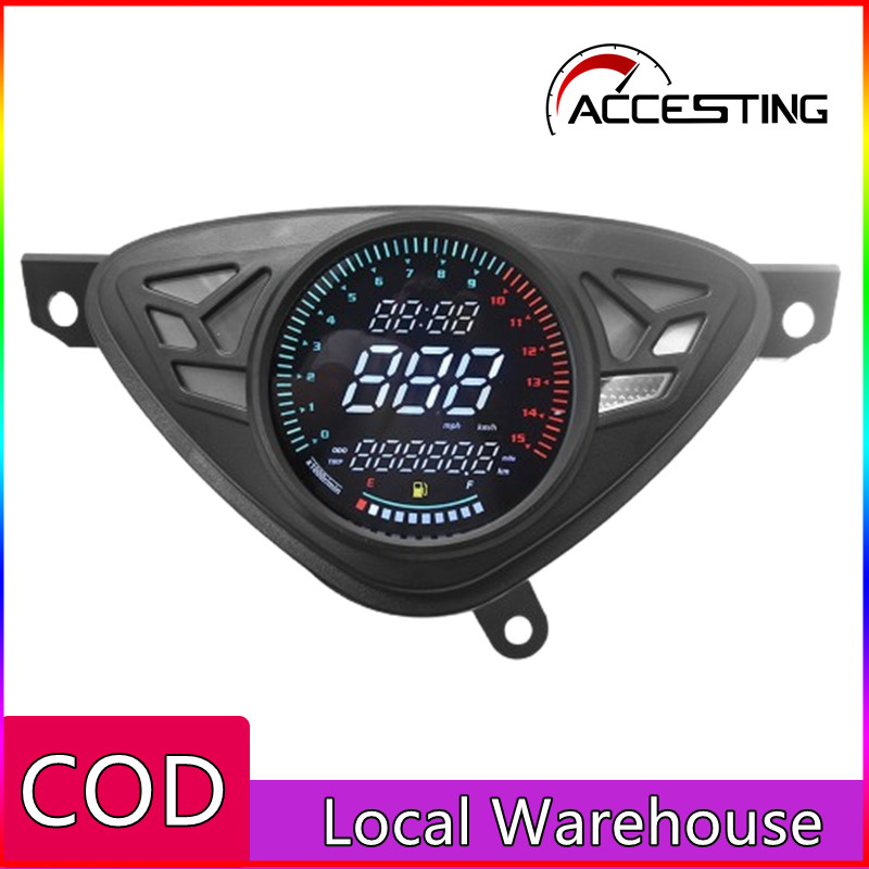 New LED Motorcycle Speedometer Odometer Digital For Mio 100 MIO Sport ...