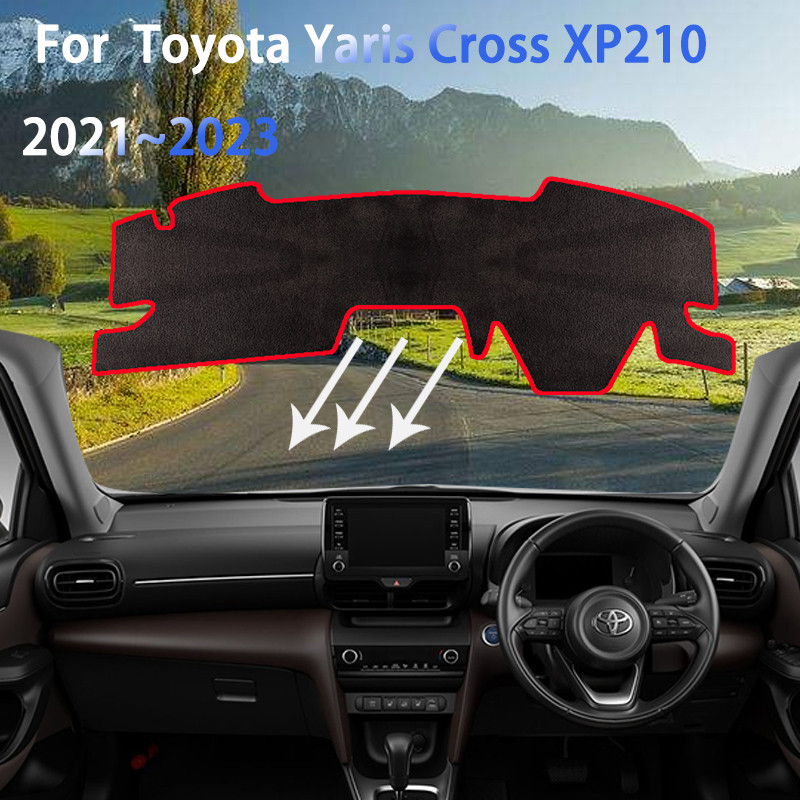 Dashboard Mat Cover Pad for Toyota Yaris Cross XP210 2021 2022 2023 Rug ...