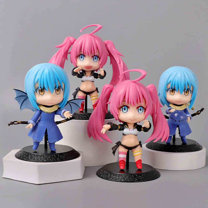 4Pcs/Set 10cm Anime That Time I Got Reincarnated as a Slime Figure ...