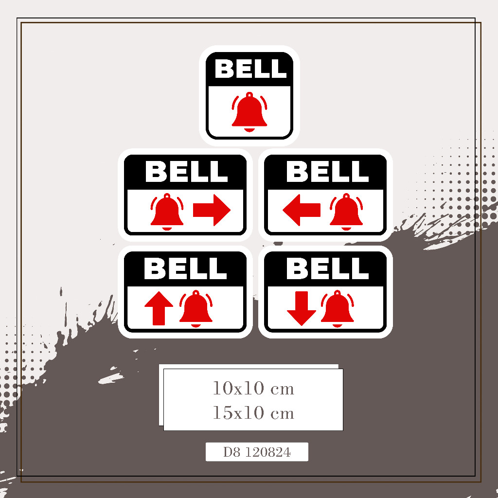 BELL STICKERS | BELL SHIPPING STICKER | BELL SQUEEZE STICKER HERE Home ...