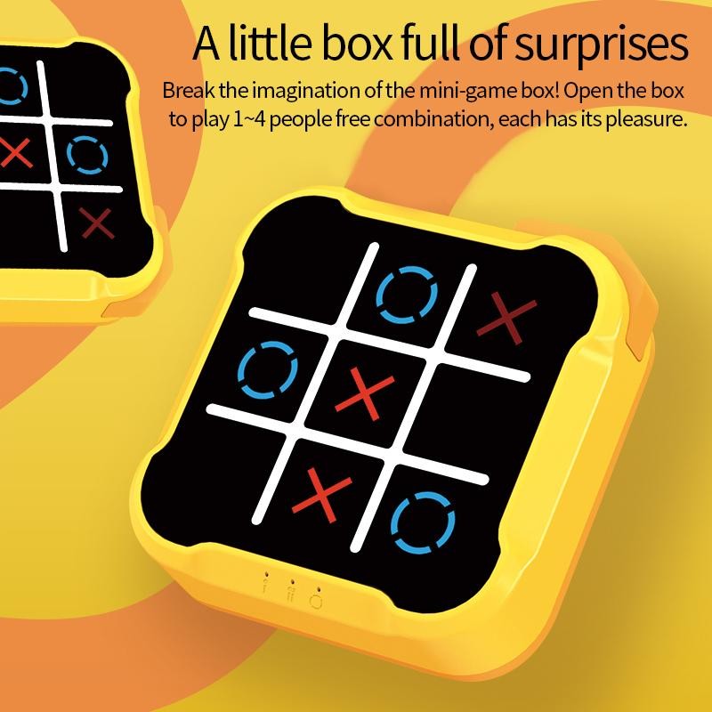 Creative puzzle Tic Tac Toe Game Children's Family Game Chessboard ...