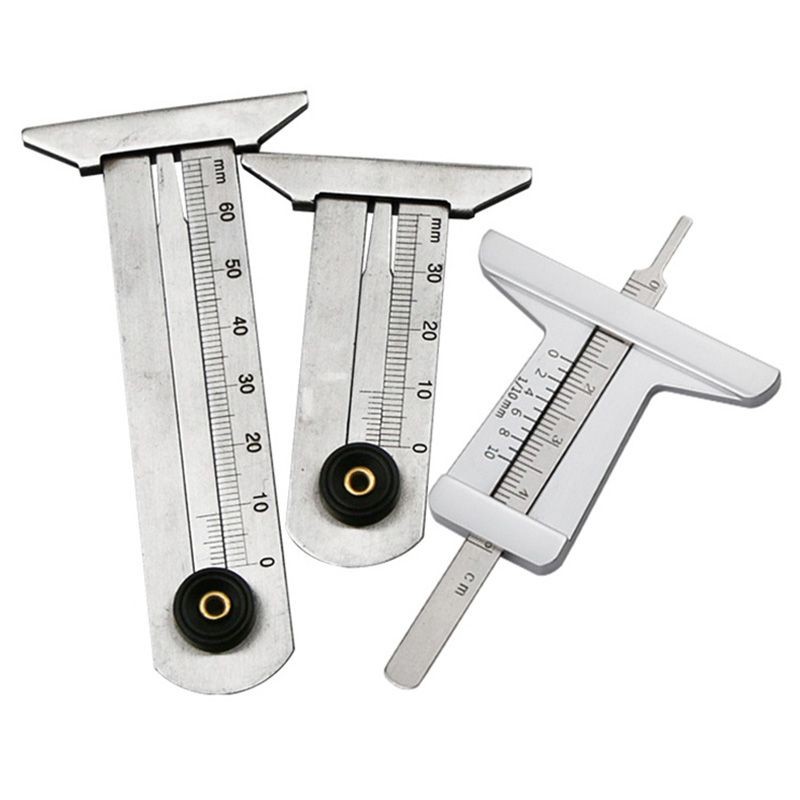Tire tread ruler Tire tread vernier depth ruler 0-30mm C tread ruler ...