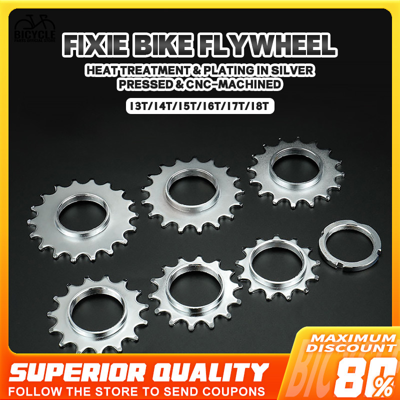Fixie Gear Track Bike Single Speed 1/8inch Cog Lock Ring Fixie Sprocket ...