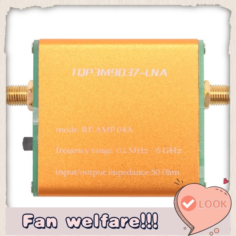 100K-6GHz All Band Amplifier HF FM VHF UHF RF Preamplifier High ...