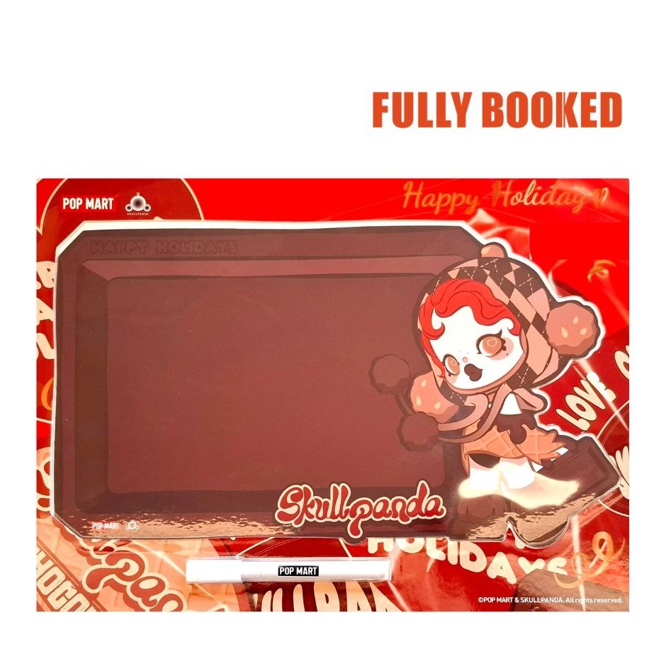 POP MART: SKULLPANDA Christmas Series-Magnetic Message Board | Shopee ...