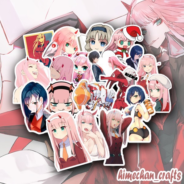 Anime Stickers / Darling in the Franxx Sticker / Laminated Vinyl ...