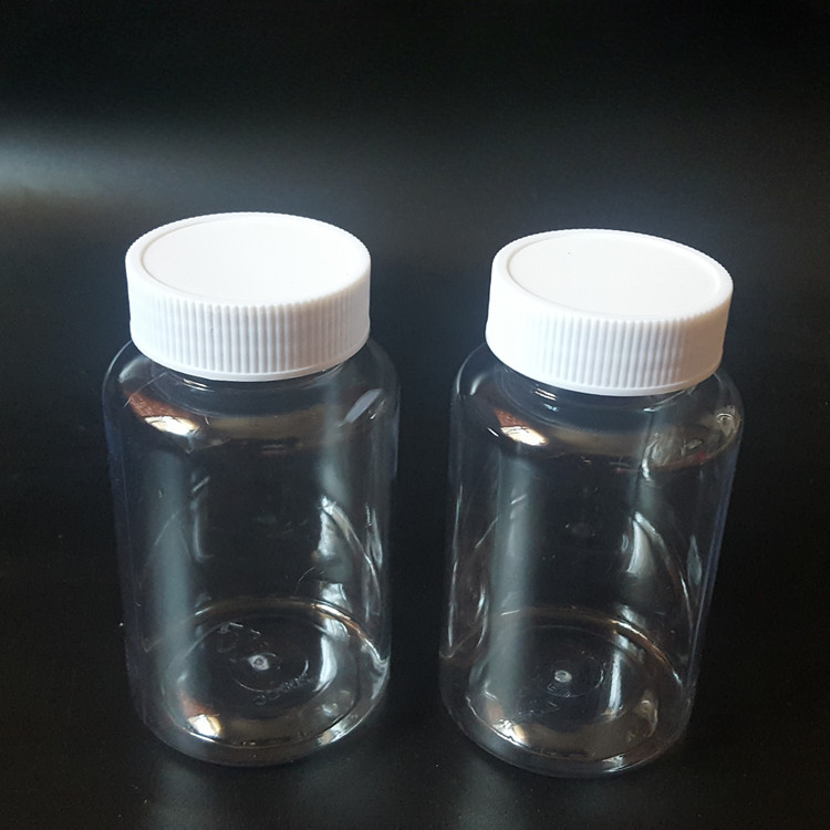 200-500ml PET Transparent Large Mouth Plastic Bottle Empty Medicine ...