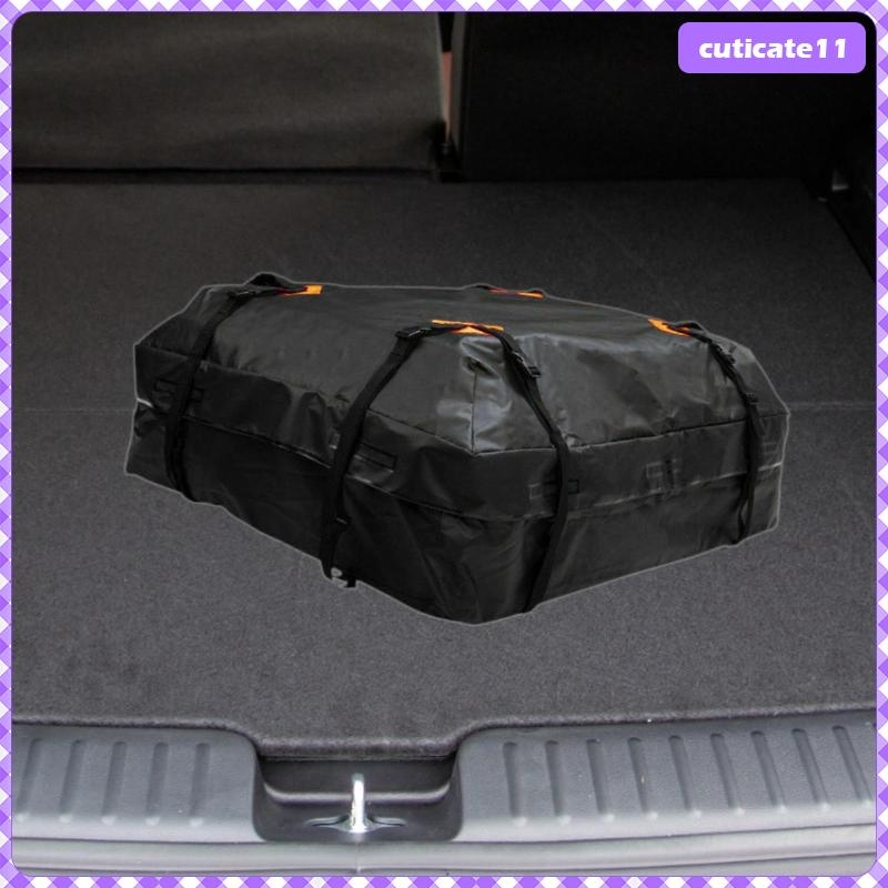 [Cuticate1] Roof Rooftop Cargo Carrier Bag Storage Topper Bag 600D ...