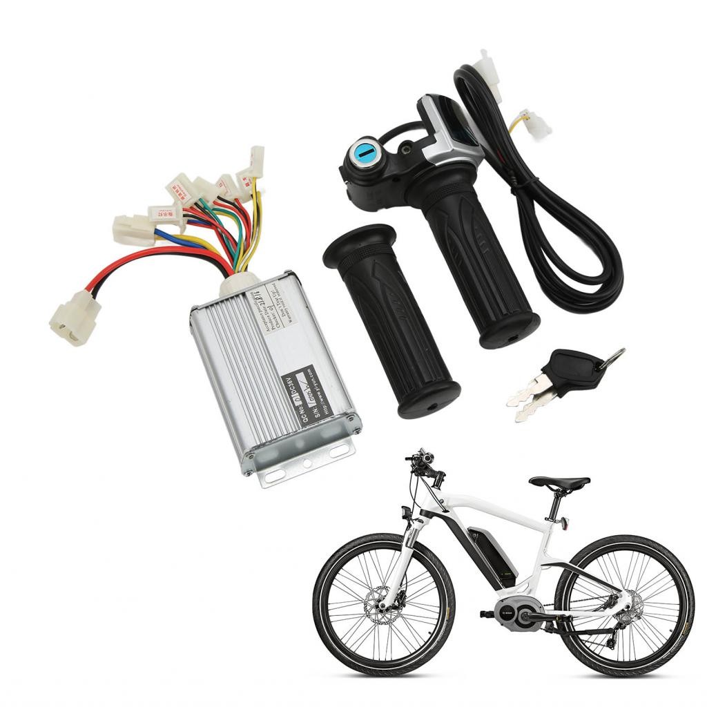 Motor Brushed Speed Controller Throttle Grip with Display Clear Heat ...