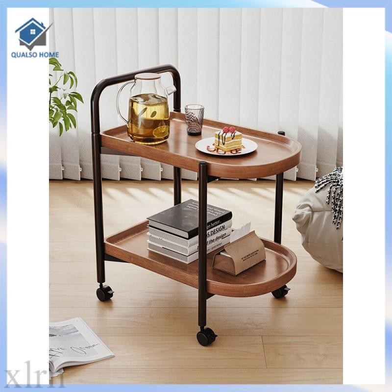 Removable small coffee table trolley living room sofa side Mini small ...