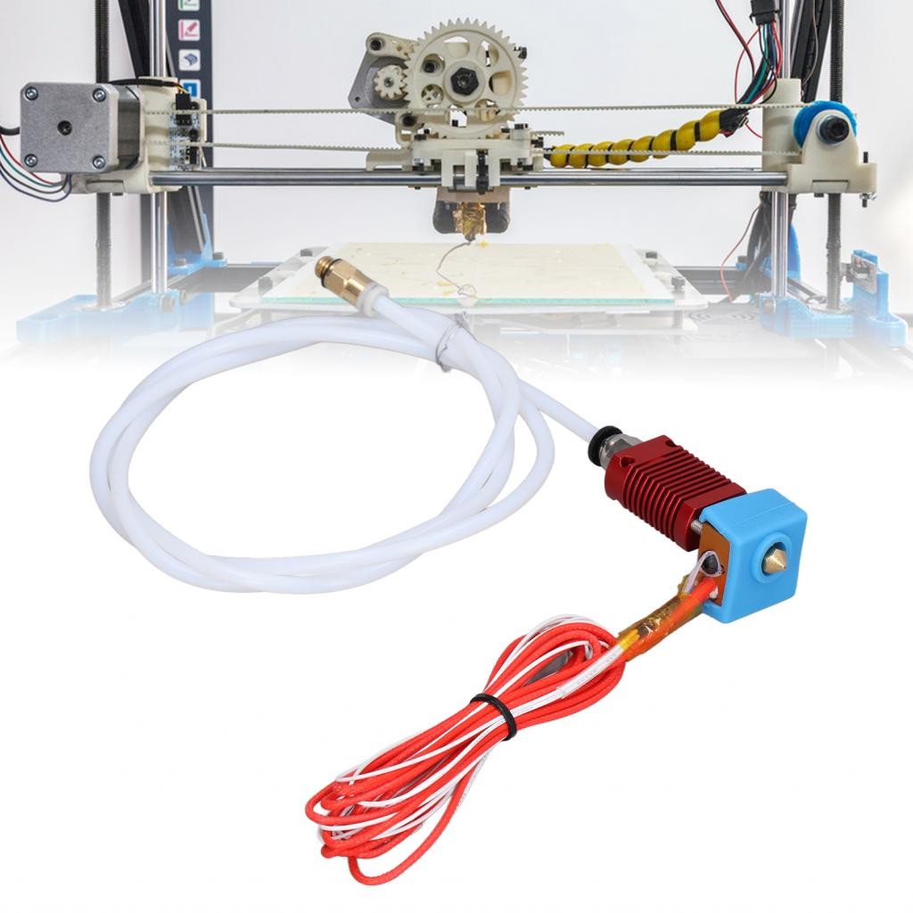 Superparis Extruder Head Kit Aluminum Heating Block Male Thread ...