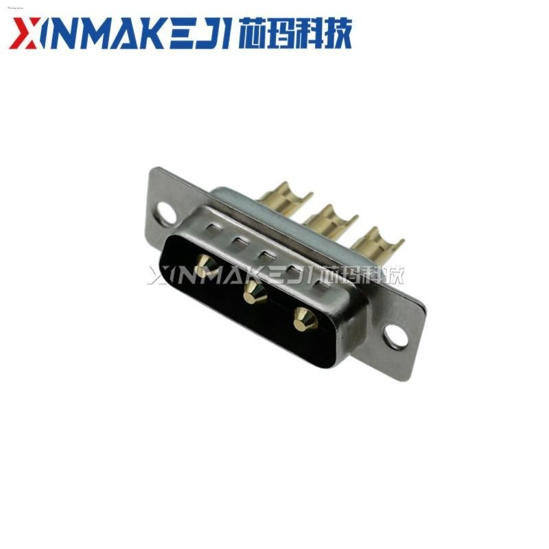 3W3 D-SUB high current connector male/female 3-core solder wire type ...