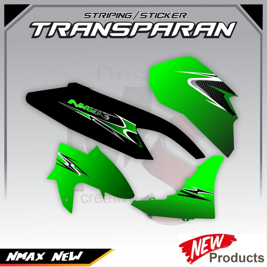 Transparent Striping Nmax New 155 Custom Latest Design 2025 Varky 01 ...
