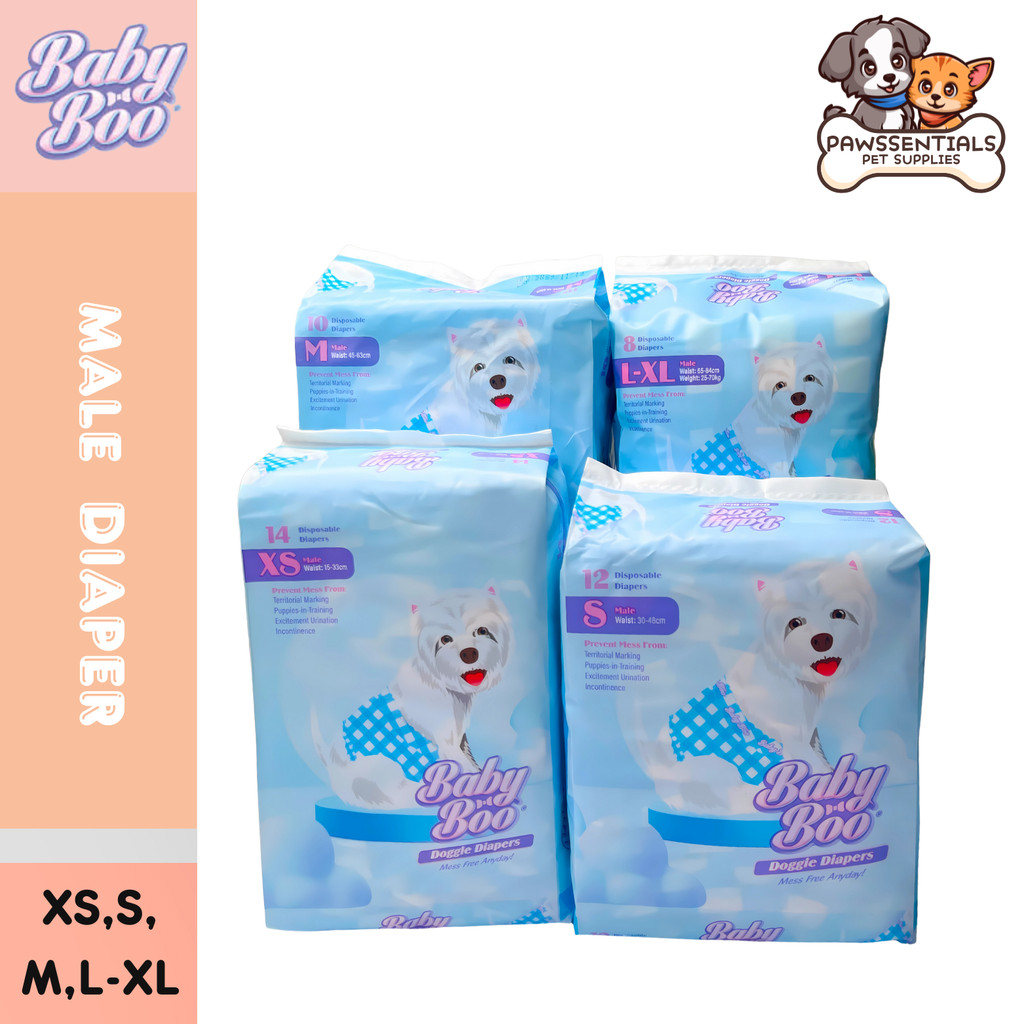 BABY BOO DIAPER Male Wraps | Shopee Philippines