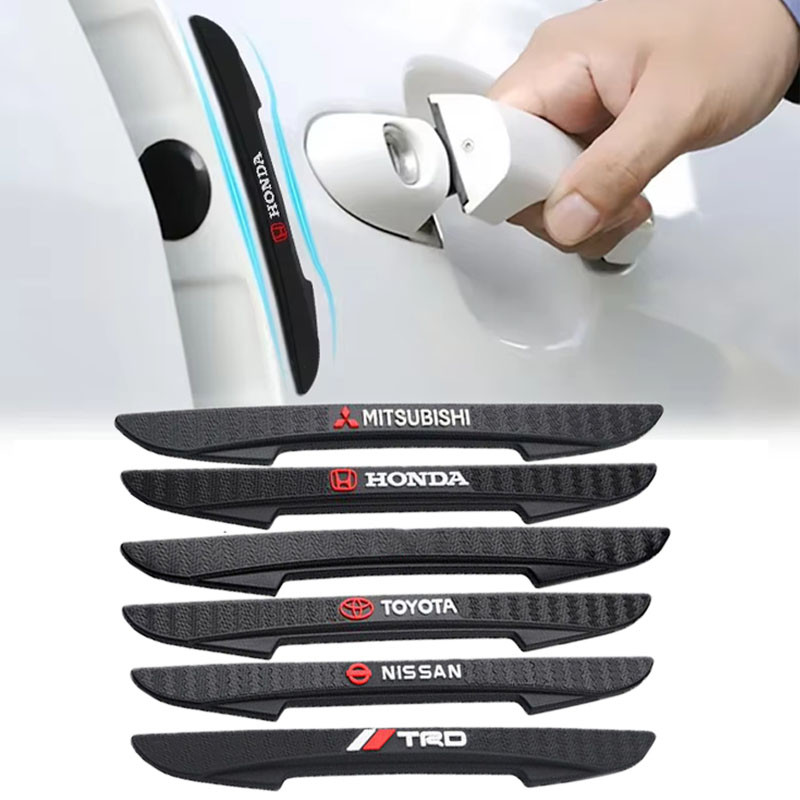 4PCS Universal Silicone Car Door Guard Protector Cover Car Door Edge ...