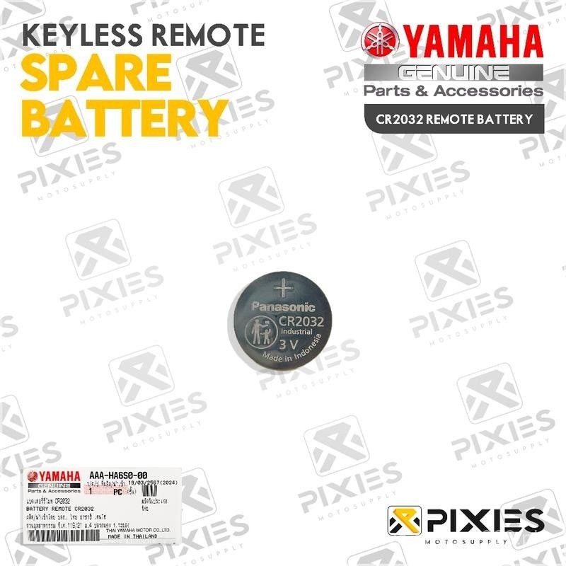 Universal YAMAHA KEYLESS REMOTE BATTERY CR2032 for NMAX V2, AEROX V1/V2 ...