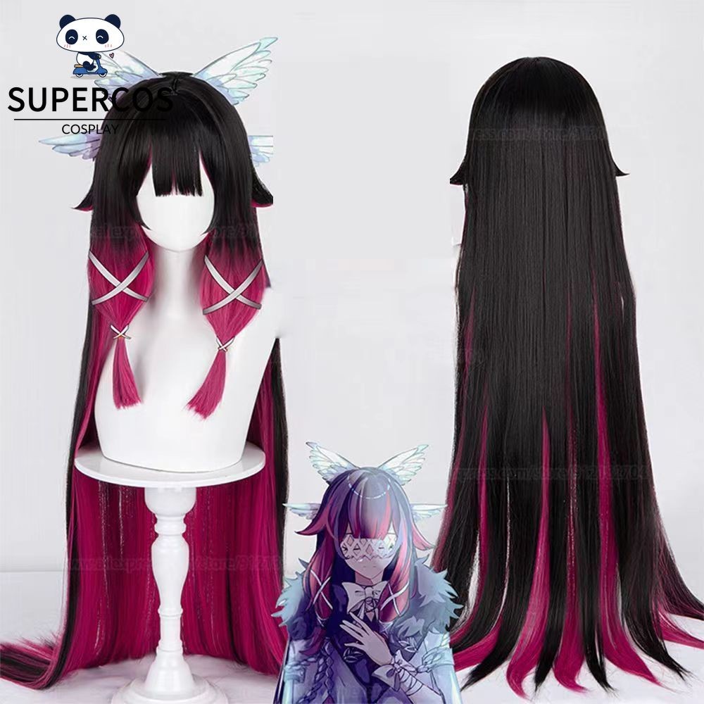 Genshin Impact Fatui Damselette Columbina Cosplay Wig 110cm Long ...