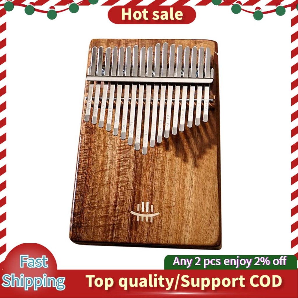 1 PCS 17 Key Kalimba Thumb Piano Music Instrument High Quality Wood ...