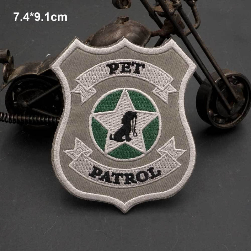 Pet Patrol Velcro Labrador3D Embroidered Dog Police Officer Police Dog ...