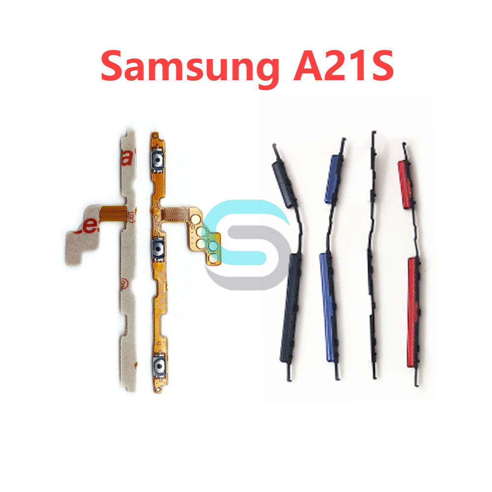 Power volume button flex For Samsung Galaxy A21S Side key Switch Key ...