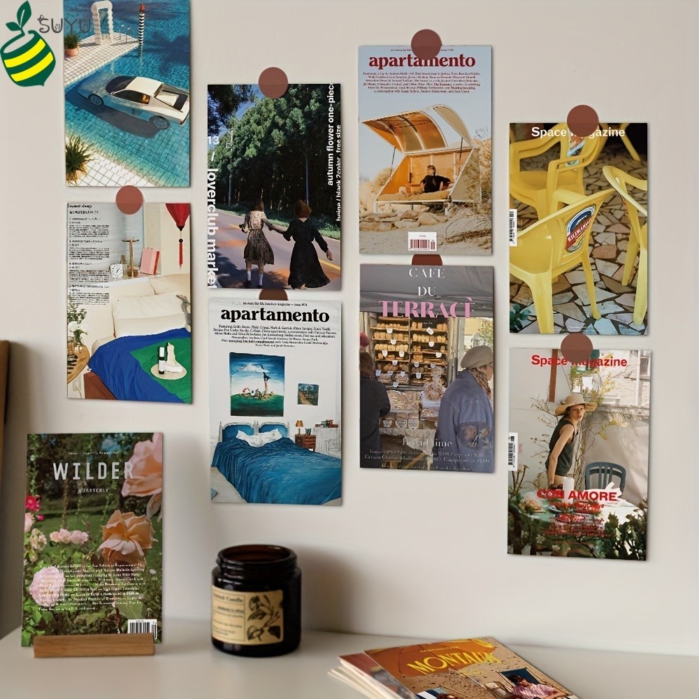10pcs Aesthetic Posters Landscape Cards, Creative Photography ...