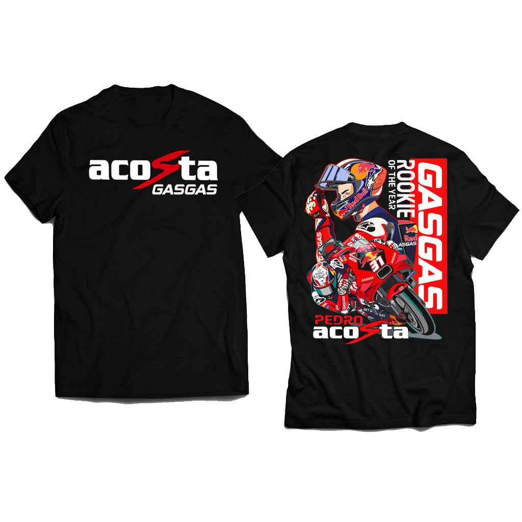 Pedro Acosta 31 Gasgas Racing T-shirt ( Short Sleeve ) | Shopee Philippines