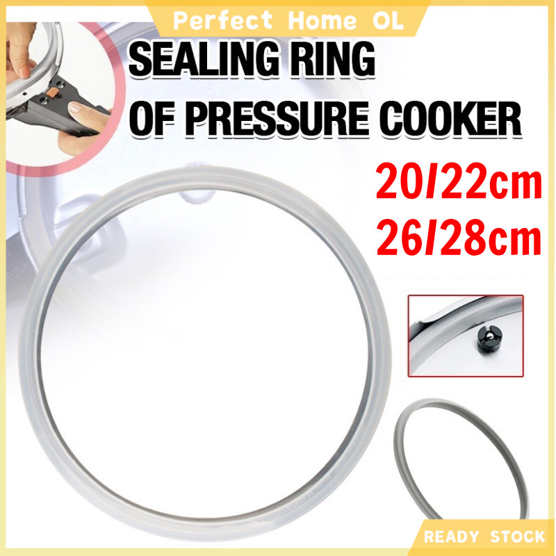 20/22/26/28cm Pressure Cookers Silicone Rubber Gasket Sealing Ring ...