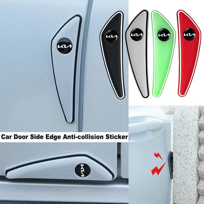 KIA 4Pcs/Set Car Door Anti-collision Sticker Door Protection Bumper ...