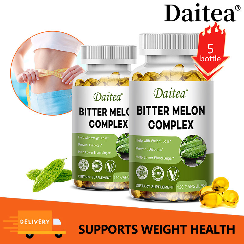 Daitea Bitter Melon Extract for Digestion, Gut Health, Liver Function ...