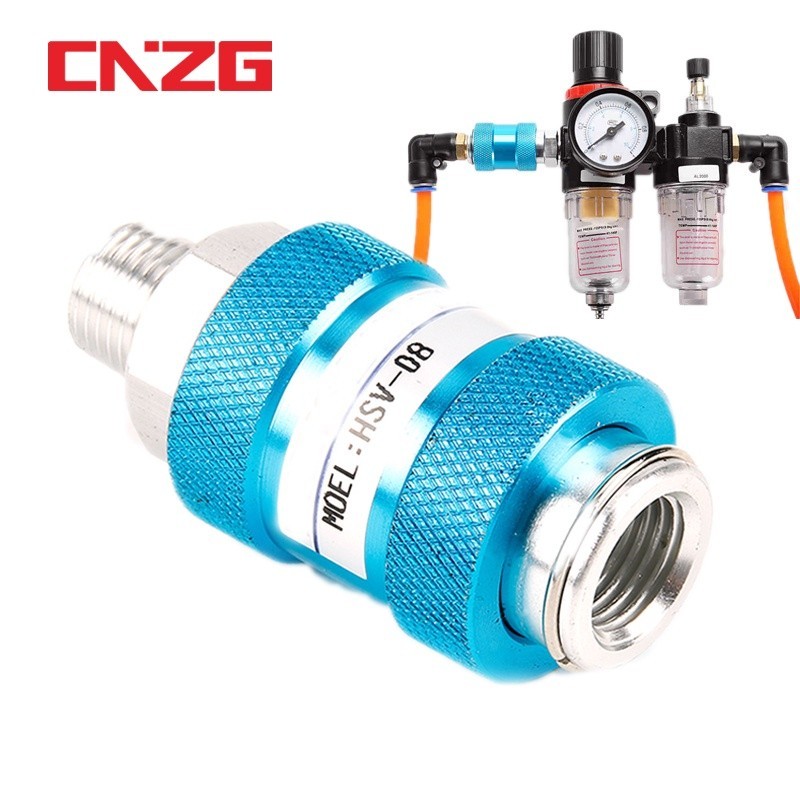 RQHSV-06 HSV-08 HSV-10 HSV-15 Pneumatic Hand Slide Valve Flow Control ...