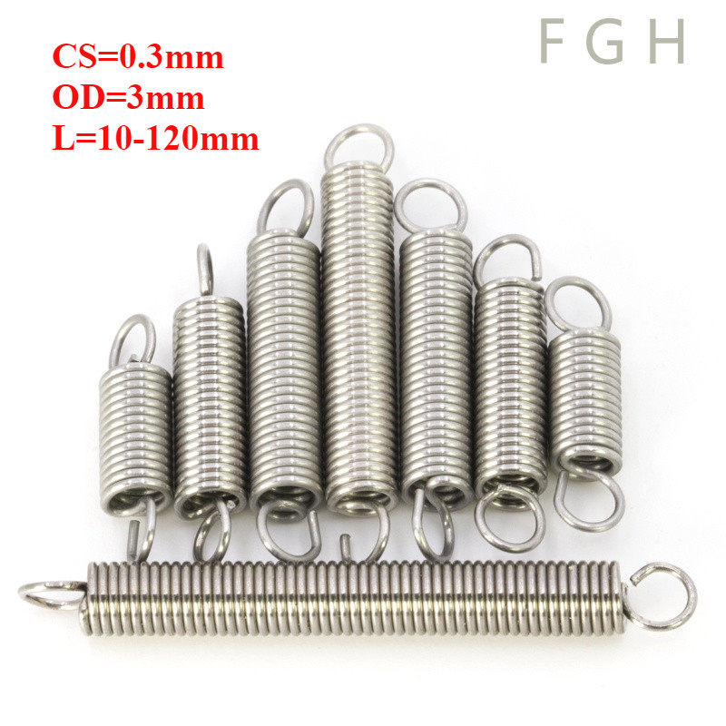 [FGHLH-1] 304 Stainless Steel Tension Spring Tension Tension Spring ...