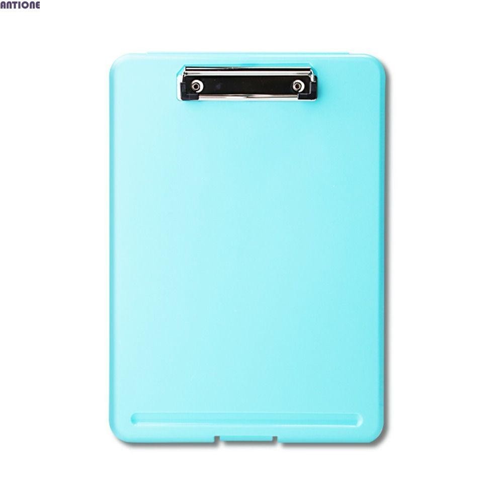 ANTIONE A4 File Clipboard Box Case, Large Capacity Waterproof Writing ...