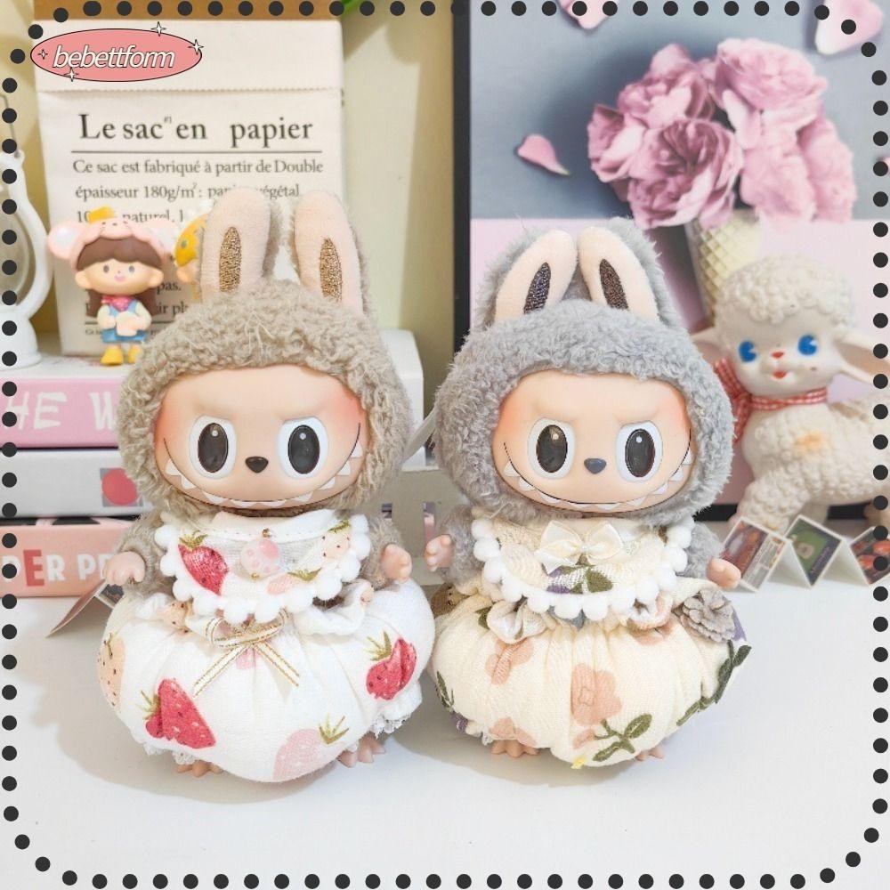LUCKY Labubu Doll Clothes, Labubu Time To Chill Filled Mini Doll ...
