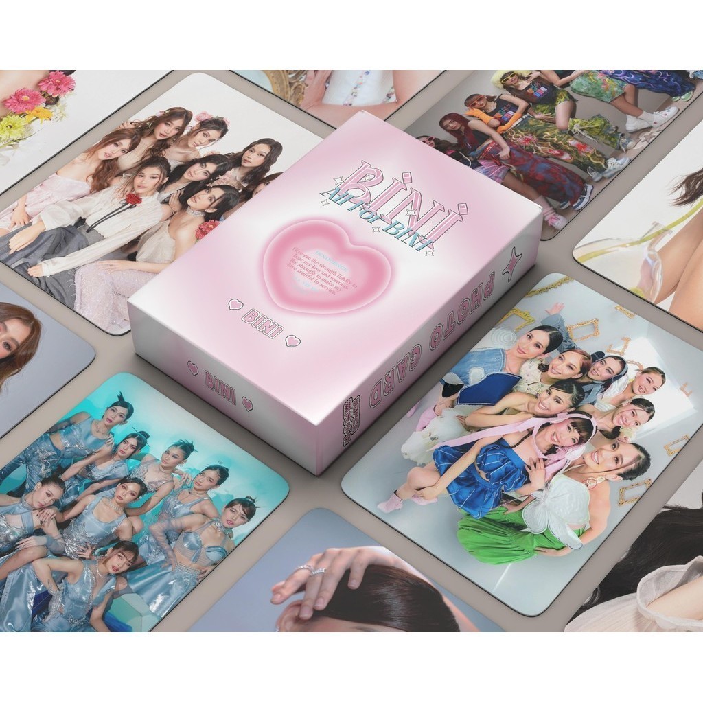 BINI Photocards biniverse Laser Hologram Lomo Cards Aiah Colet Maloi ...