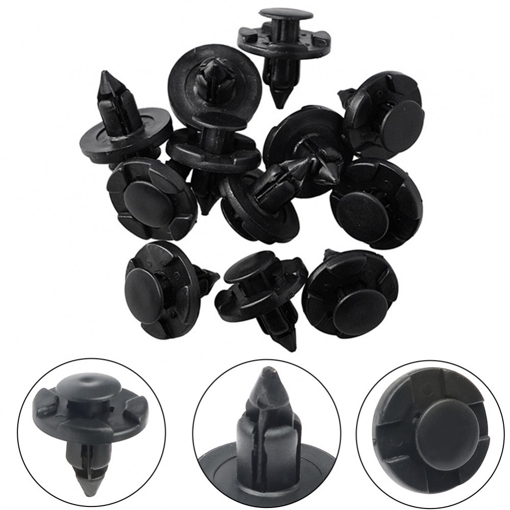 Retainer Clip 50pcs Bumper Engine Push Clip Screw Rivet Splash Shield ...