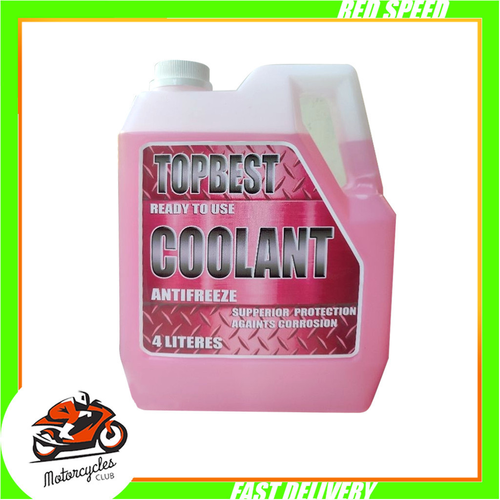 4 LITERS COOLANT TOPBEST BRAND [HURRICANE SPEED] | Shopee Philippines