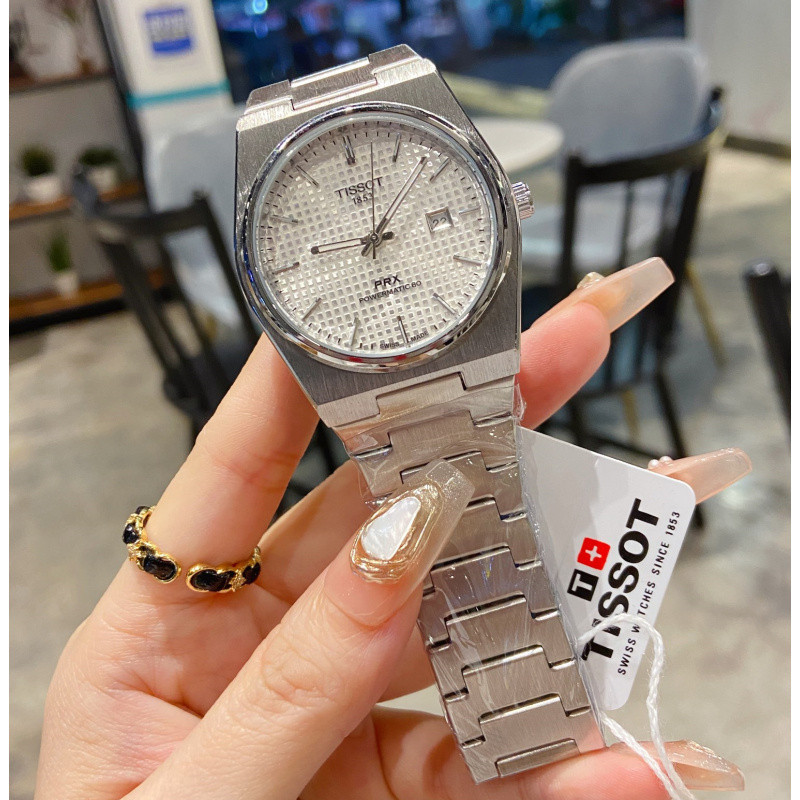 Tissot Date Display Quartz Movement Stainless Steel Case Stainless ...