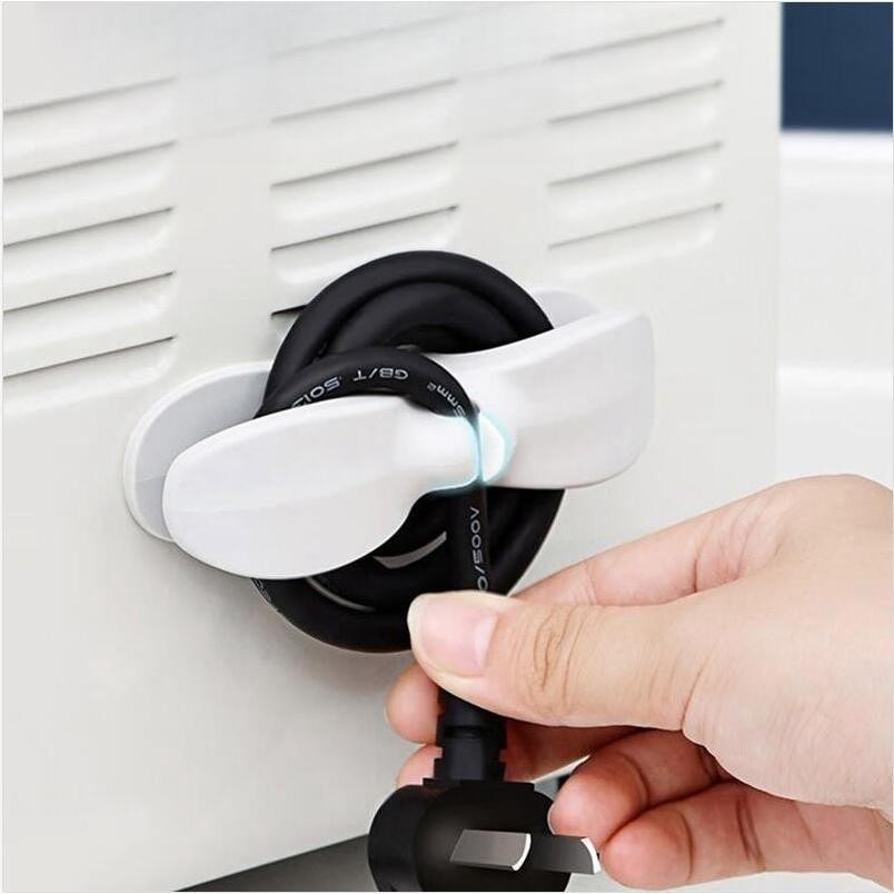 winding device cable organizer, power cord fixing clip, plug cord ...