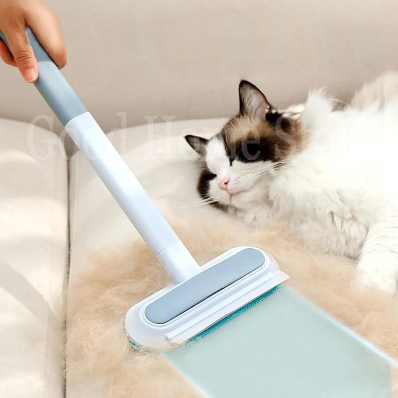 4 In 1 Multi-function Brusher Pet Cat Hair Remover Brush Manual Lint ...