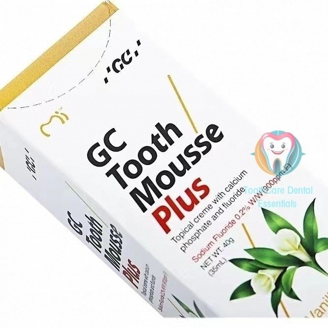 GC Tooth Mousse Topical creme with bio-available calcium phosphate and ...