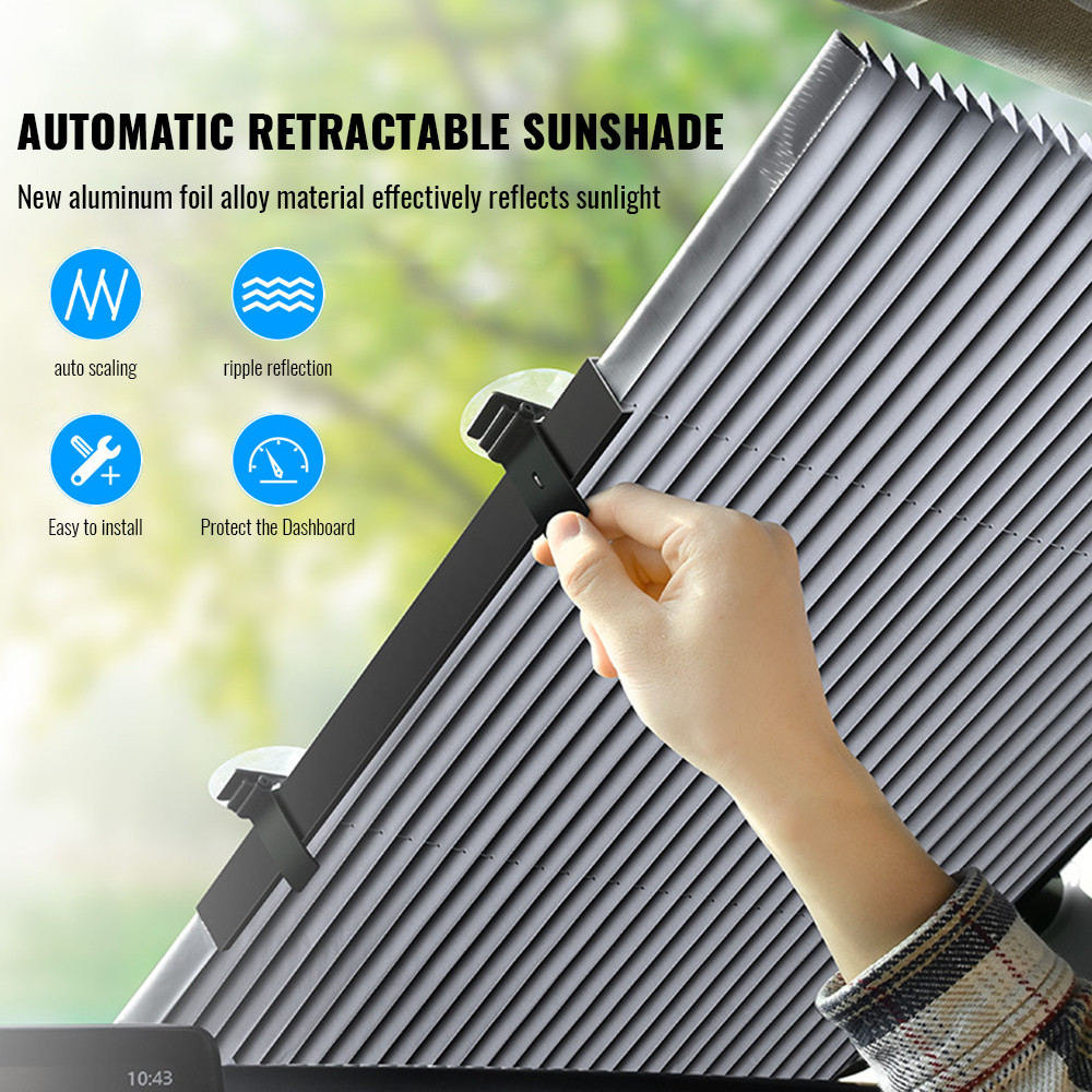 Car Sun Shade Interior Windshield Car Window Shade Cover Sun Protection ...