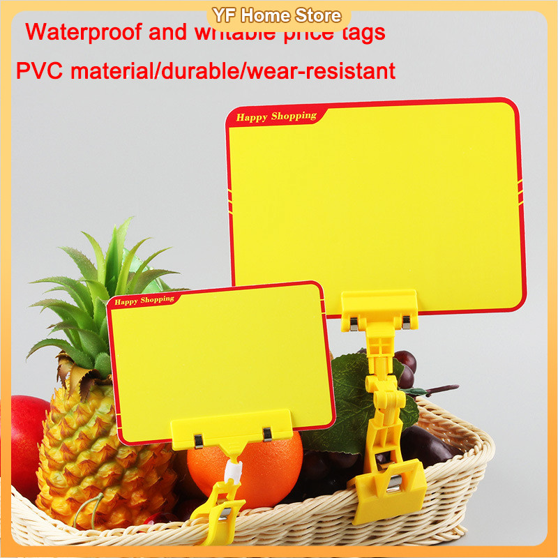 Chalkboard Price Tag Erasable Food Price Label Rewritable Waterproof ...