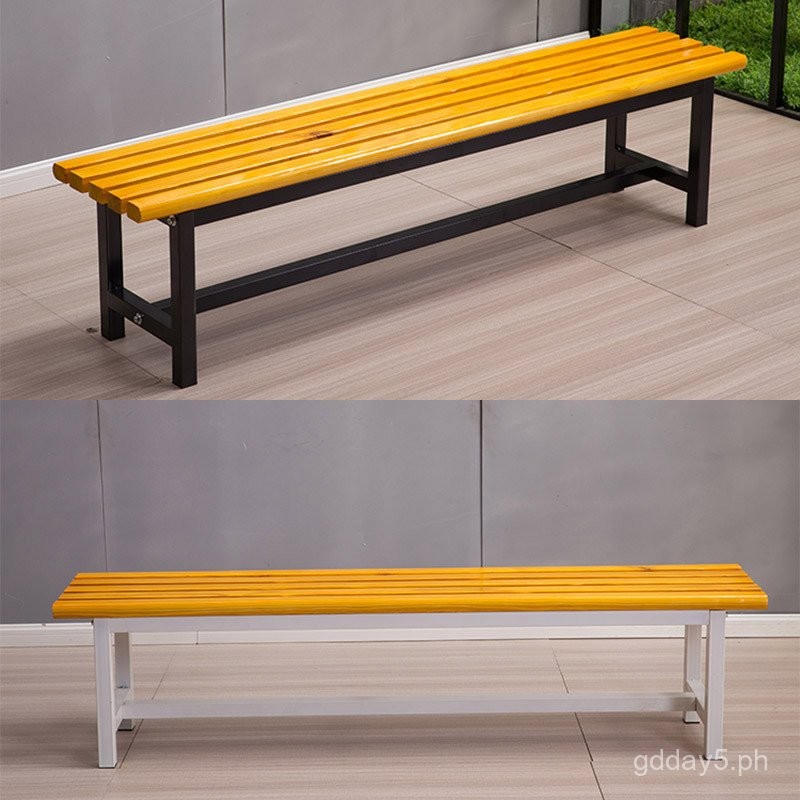 Gym Shoe Changing Stool Bench Solid Wood Bathroom Rest Chair Dressing ...