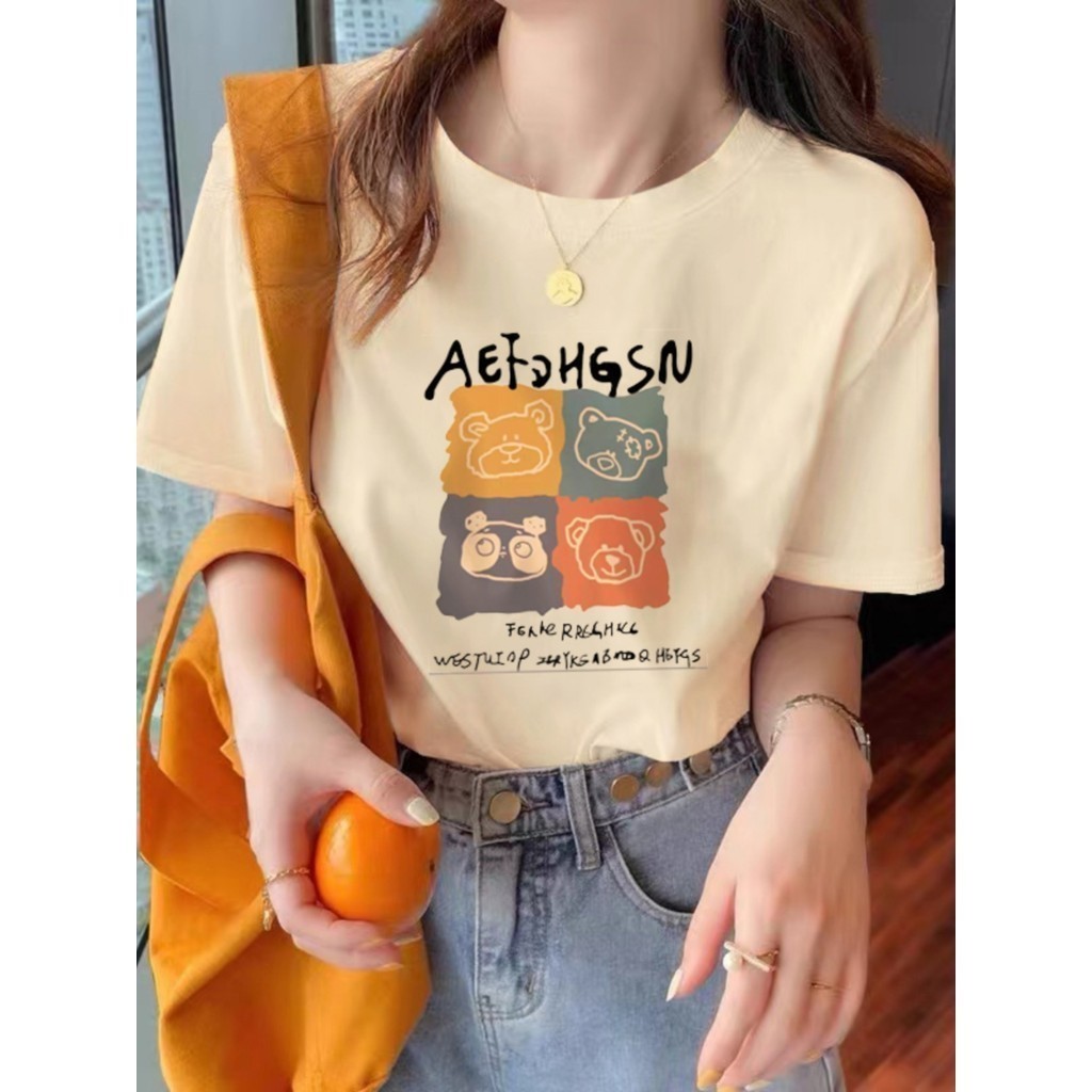 100% Cotton T Shirt /220G Oversized T Shirt For Men Women Plus Size Printing T shirt Tops ...