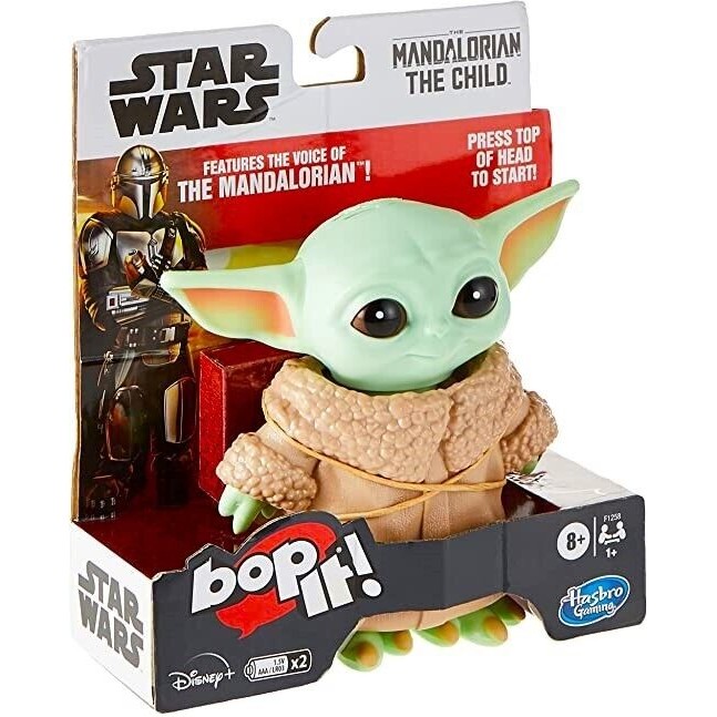 Disney STAR WARS Bop It! ~ Mandalorian The Child ~ Grogu Baby Yoda ...
