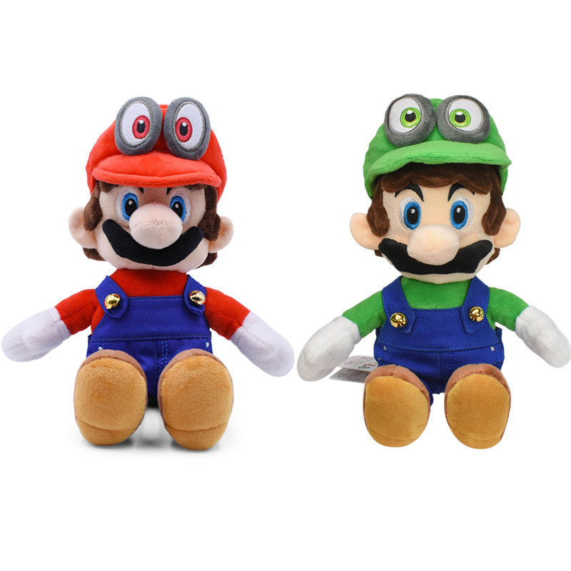 Super Mario 21cm Plush Doll Odyssey Hat Elf Red Riding Hood Chucky ...