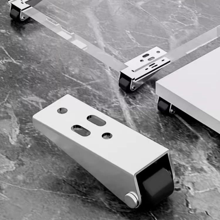 Old wooden door door drooping sliding door bottom wheel anti-slip wheel ...