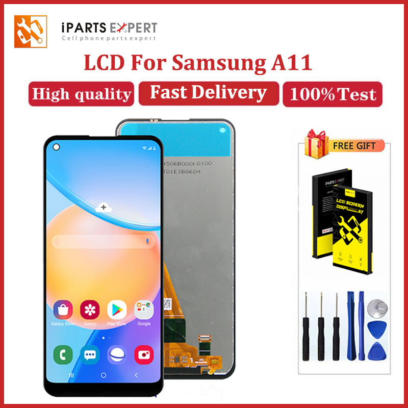 IPARTSEXPERT 6.4'' Original A115 Lcd For Samsung Galaxy A11 LCD Display ...