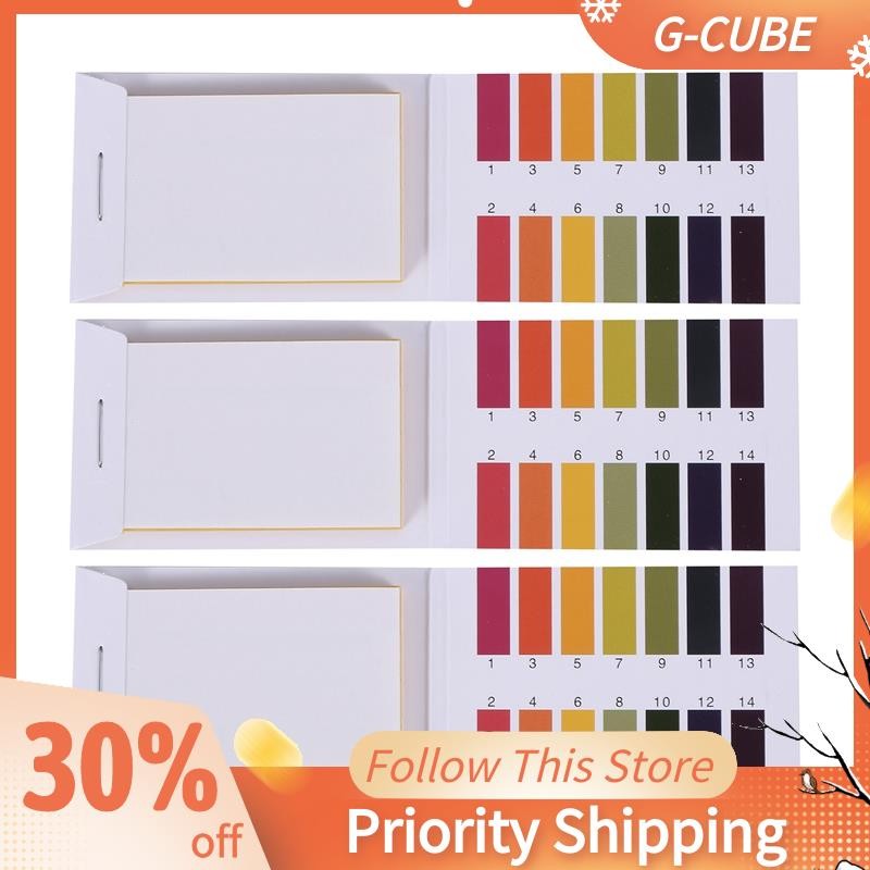 3 set 240 Strips Professional 1-14 pH litmus paper ph test strips water ...