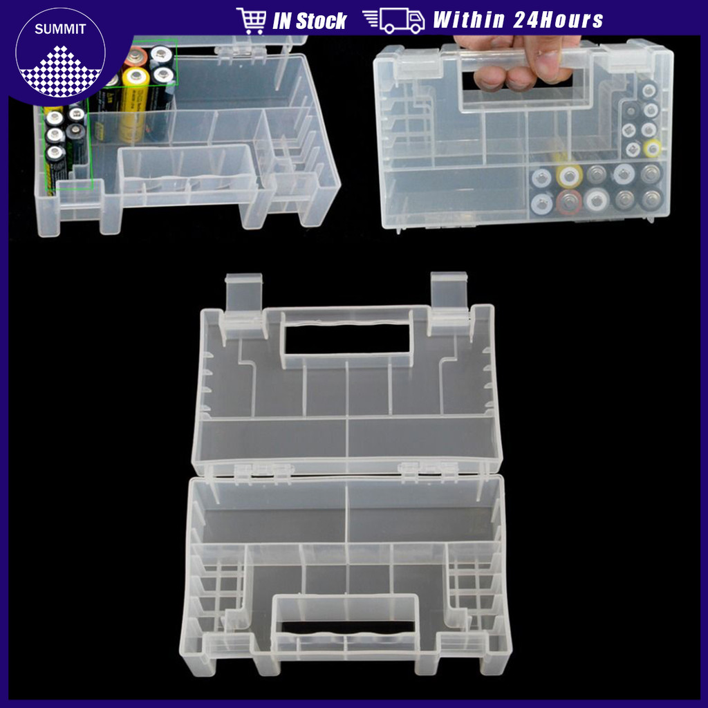 PP Durable AA Battery Case Battery Case AAA Battery Casing Battery ...